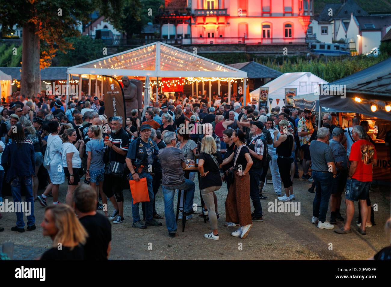 Magic Bikes Rudesheim, one of Europe's biggest Harley Davidson events ...