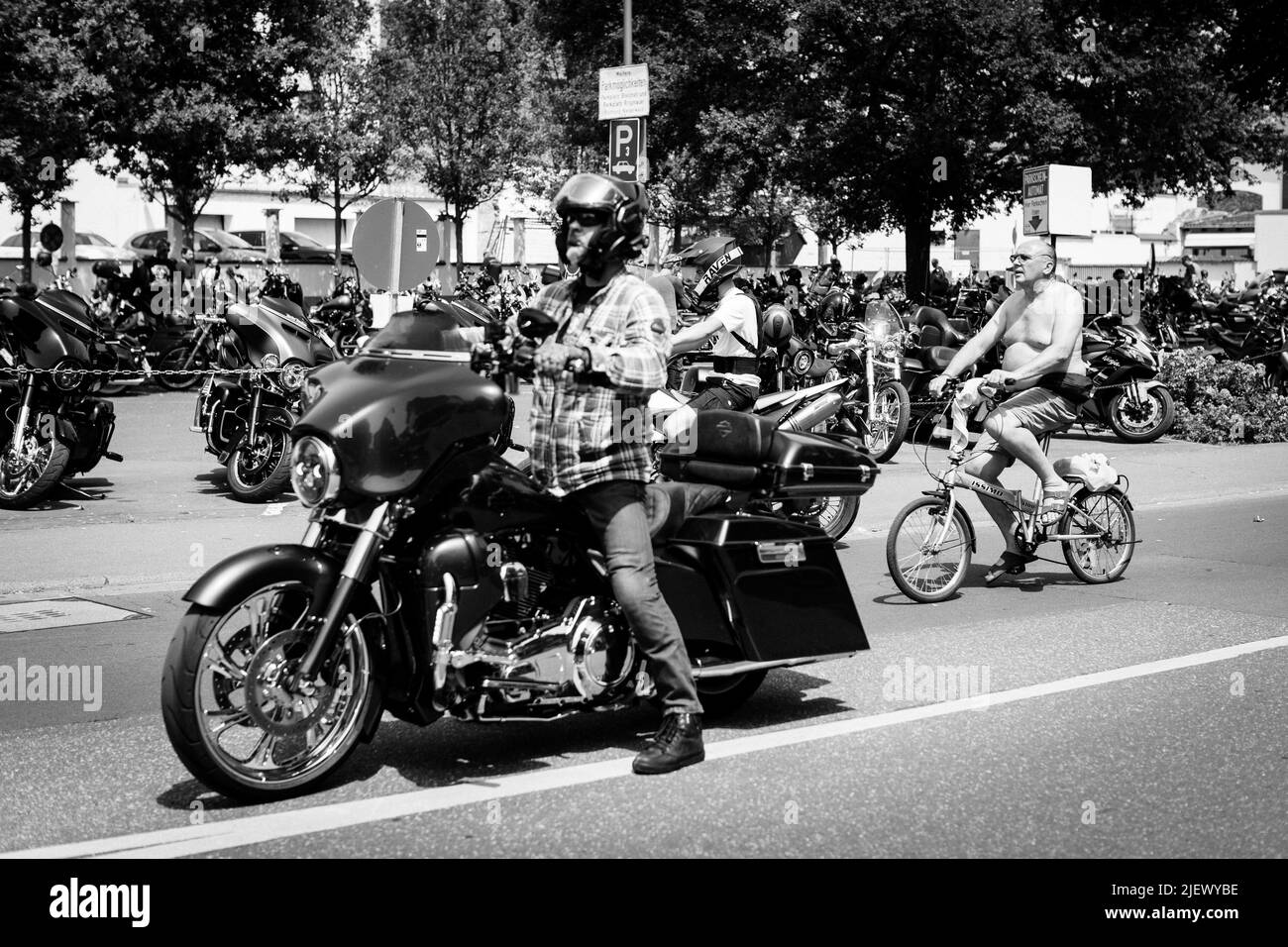 Magic Bikes Rudesheim, one of Europe's biggest Harley Davidson events ...