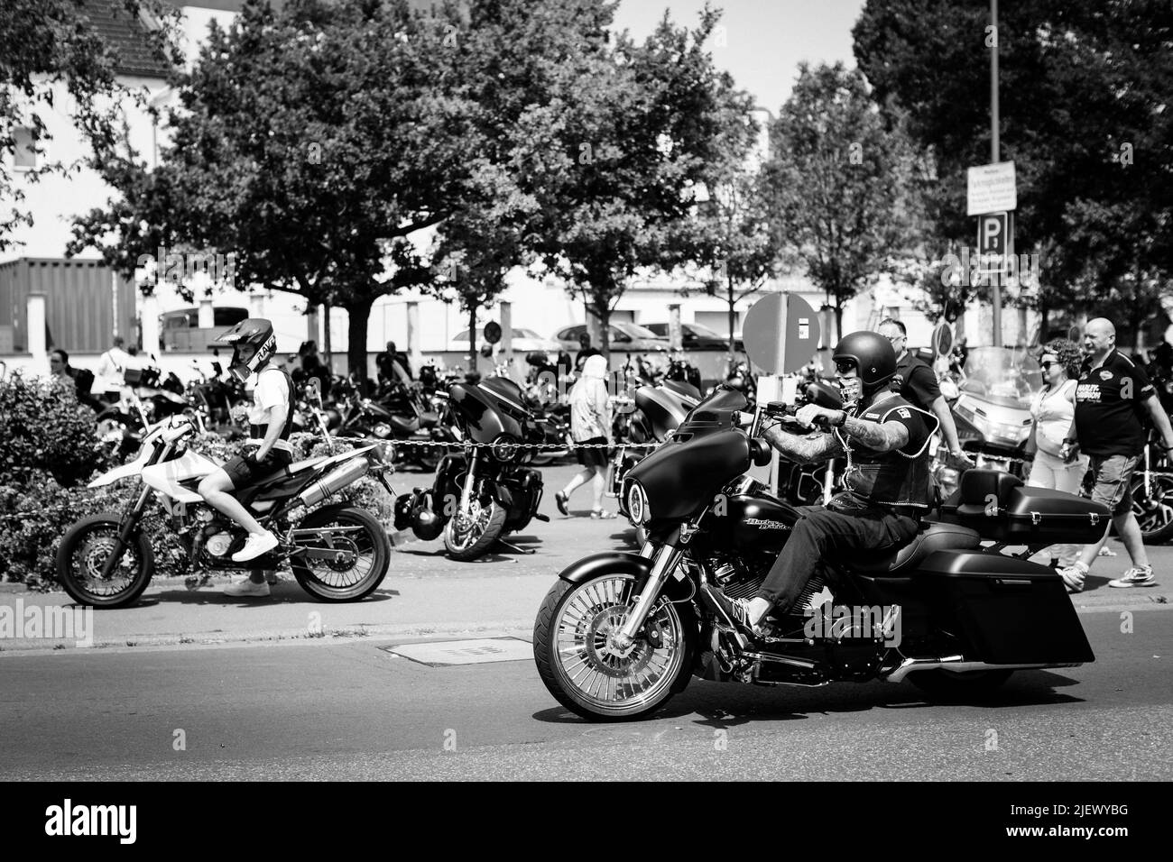 Magic Bikes Rudesheim, one of Europe's biggest Harley Davidson events ...