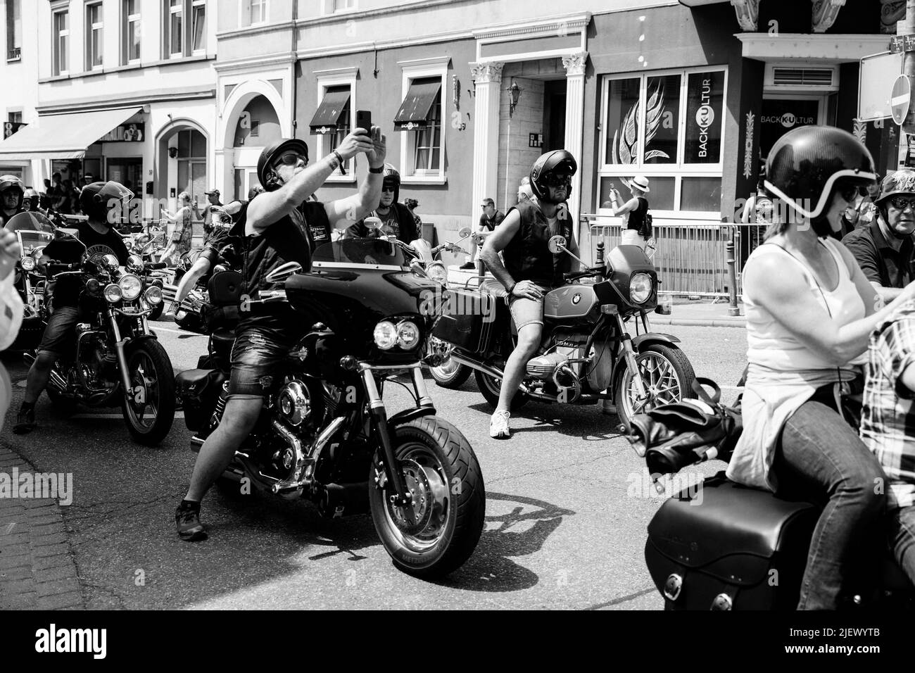 Magic Bikes Rudesheim, one of Europe's biggest Harley Davidson events ...
