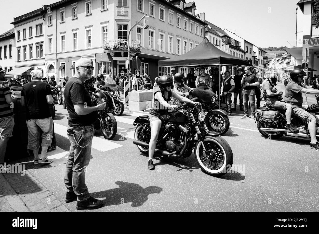 Magic Bikes Rudesheim, one of Europe's biggest Harley Davidson events ...