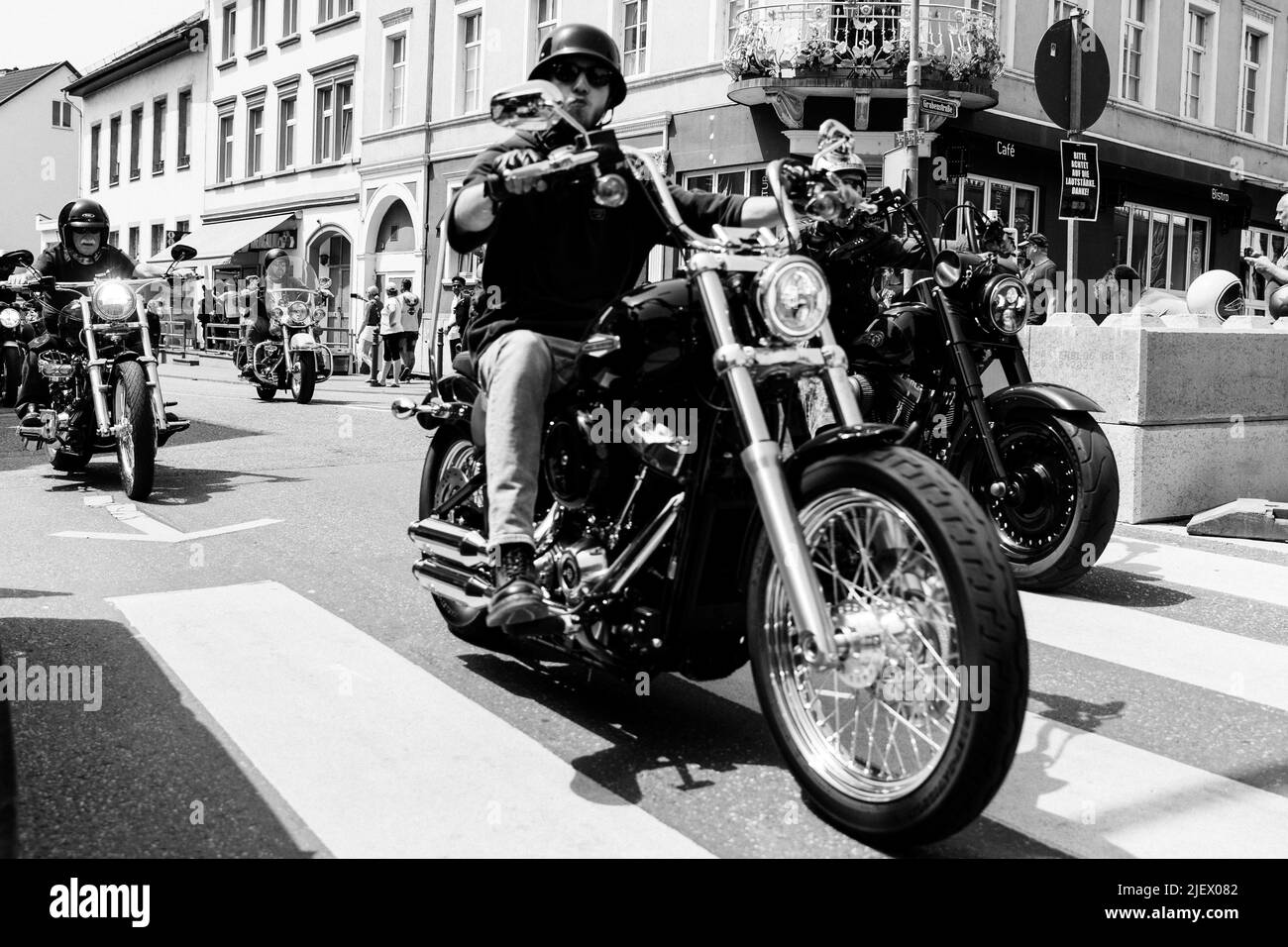 Magic Bikes Rudesheim, one of Europe's biggest Harley Davidson events ...