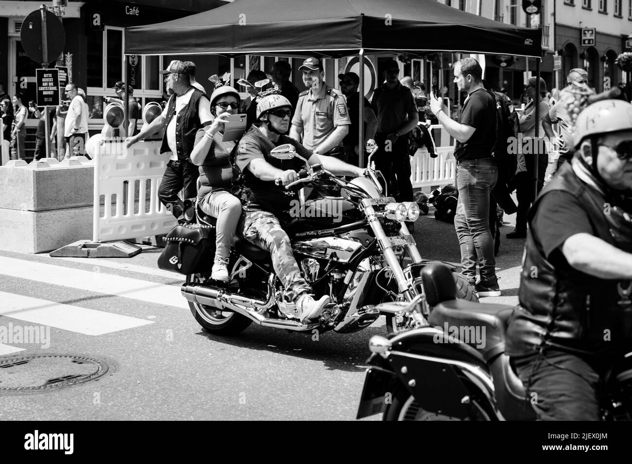Magic Bikes Rudesheim, one of Europe's biggest Harley Davidson events ...