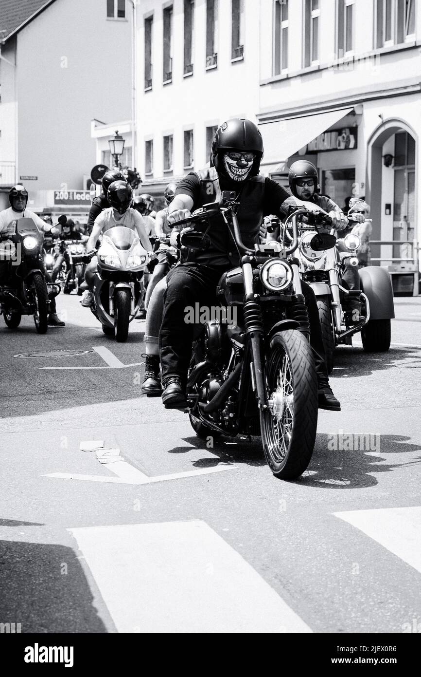 Magic Bikes Rudesheim, one of Europe's biggest Harley Davidson events ...
