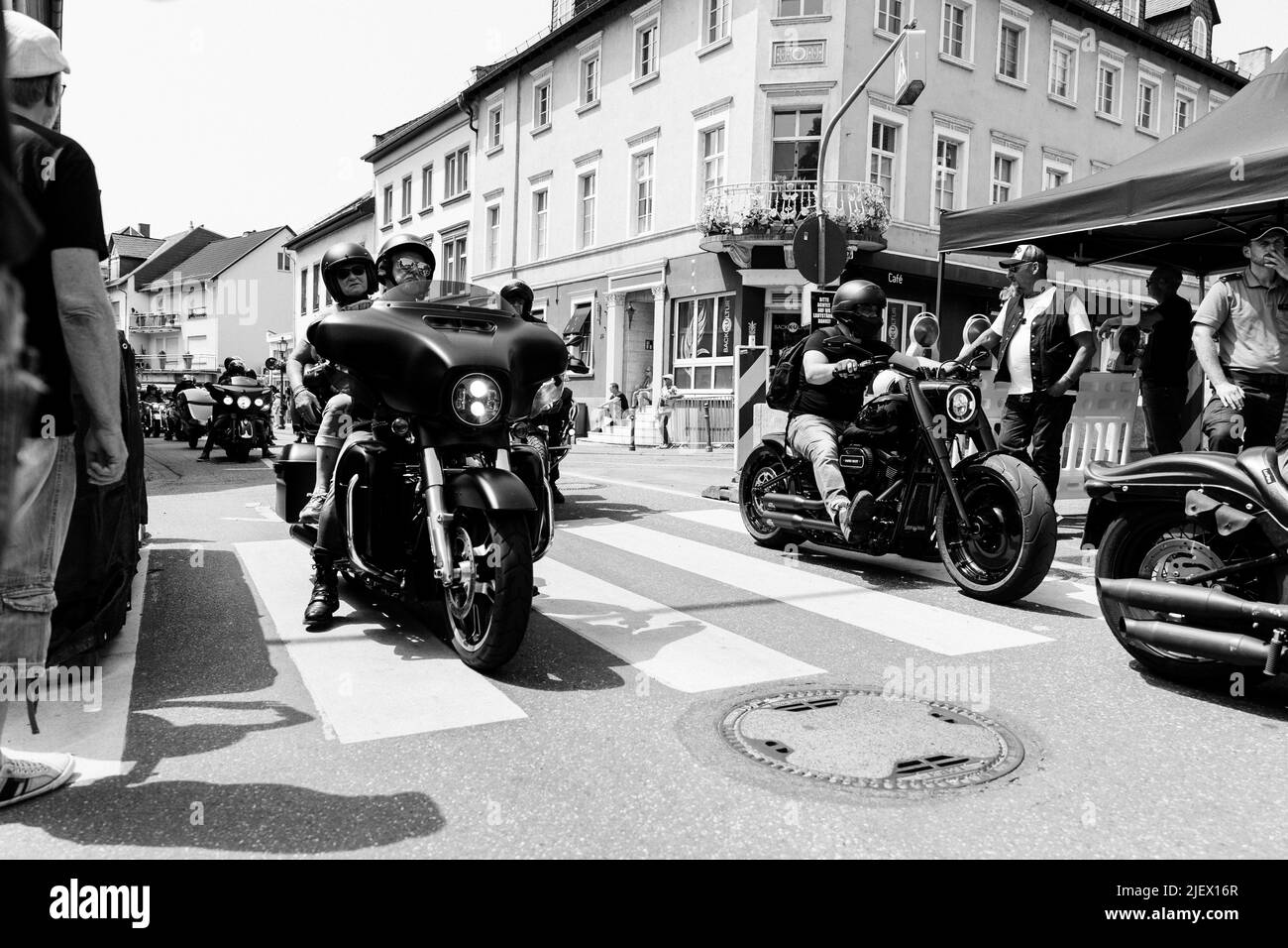 Magic Bikes Rudesheim, one of Europe's biggest Harley Davidson events ...