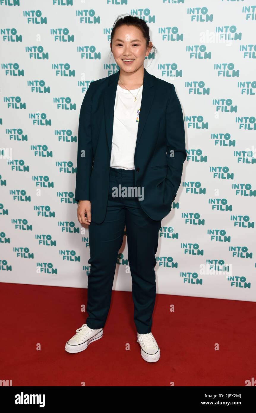 June 28th, 2022. London, UK. Thaddea Graham arriving at the Into Film ...