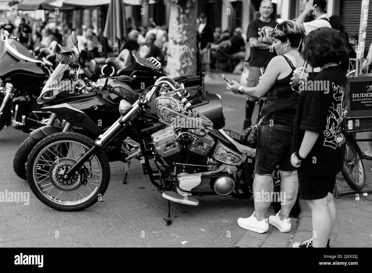 Magic Bikes Rudesheim, one of Europe's biggest Harley Davidson events ...