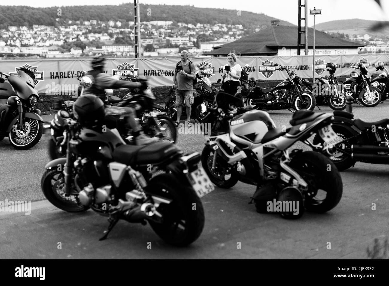 Magic Bikes Rudesheim, one of Europe's biggest Harley Davidson events ...