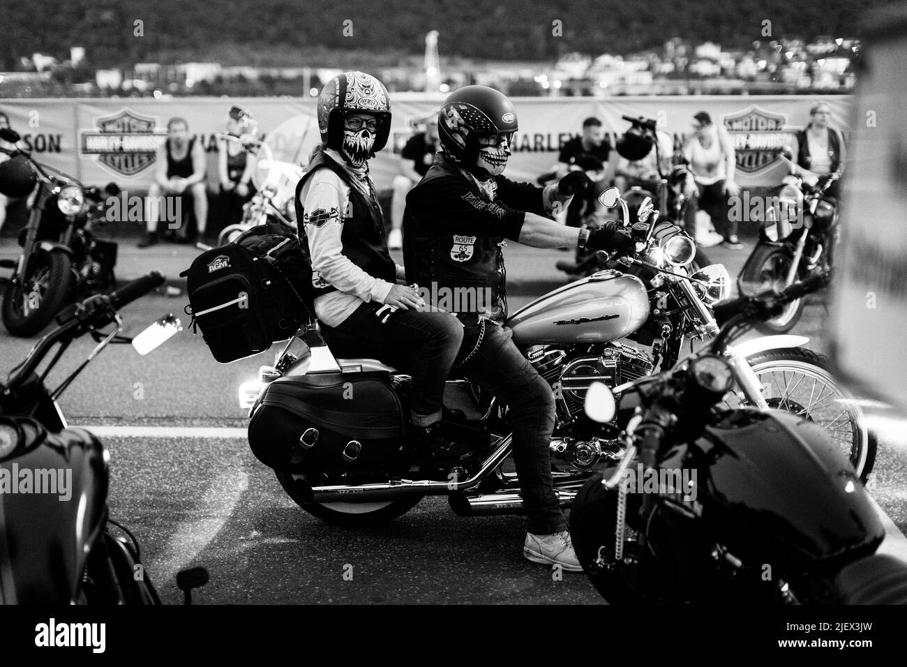 Magic Bikes Rudesheim, one of Europe's biggest Harley Davidson events ...