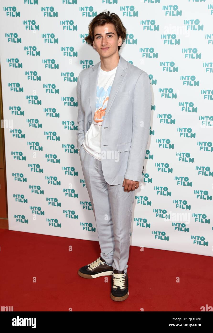 June 28th, 2022. London, UK. Sebastian Croft arriving at the Into Film ...