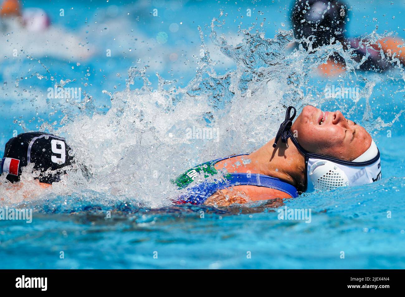 BUDAPEST, HUNGARY - JUNE 28: Ema Vernoux of France, Sofia Giustini of ...