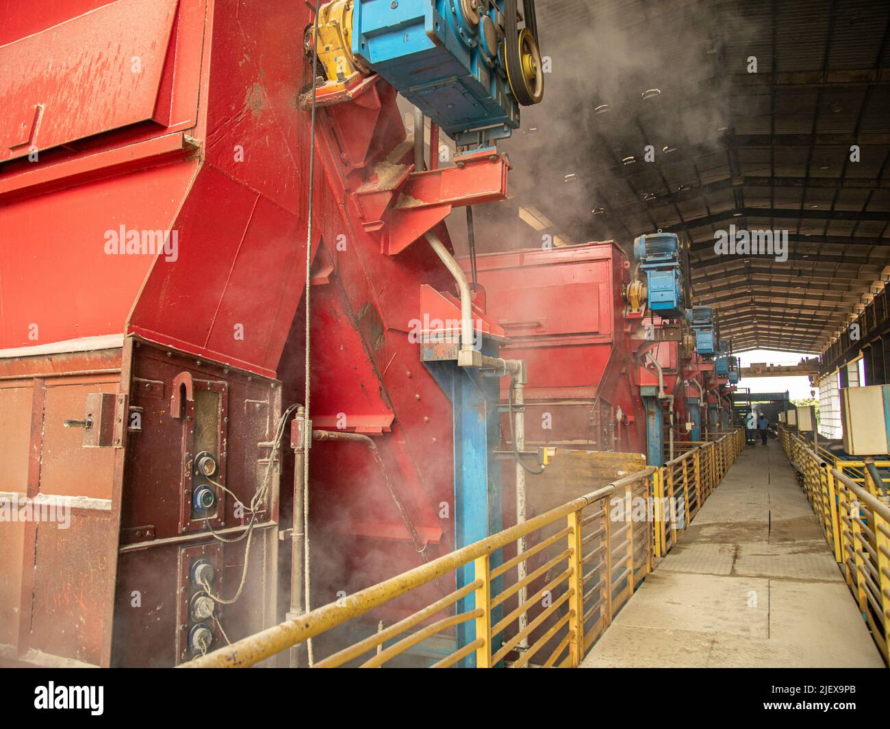 mill processing sugar cane industry Stock Photo - Alamy