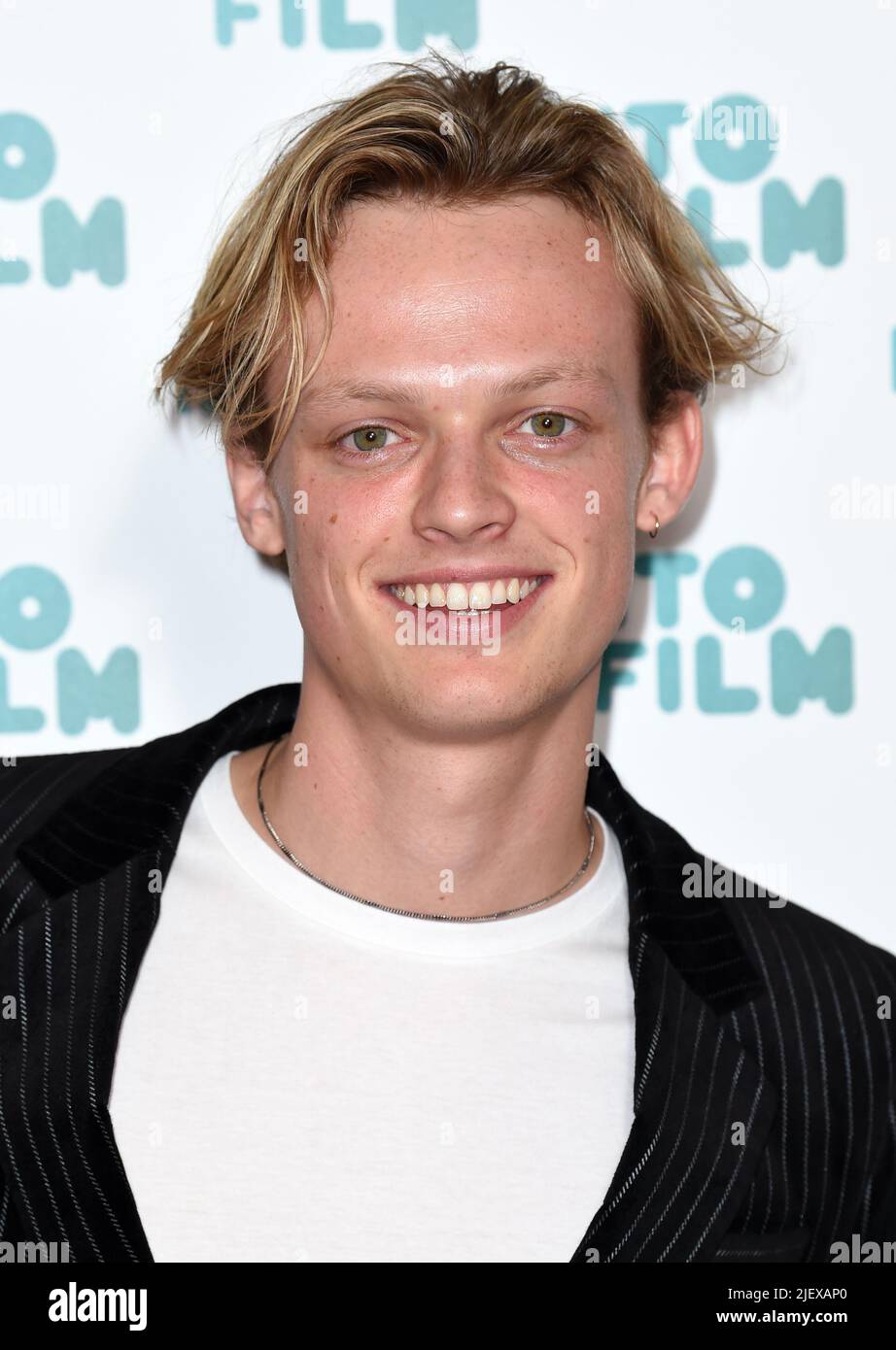 June 28th, 2022. London, UK. Anson Boon arriving at the Into Film ...