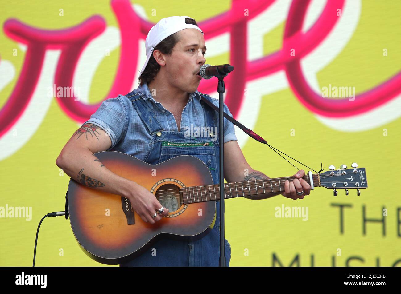 Luke Friend playing Willard Hewitt in the Musical Footloose at West End ...