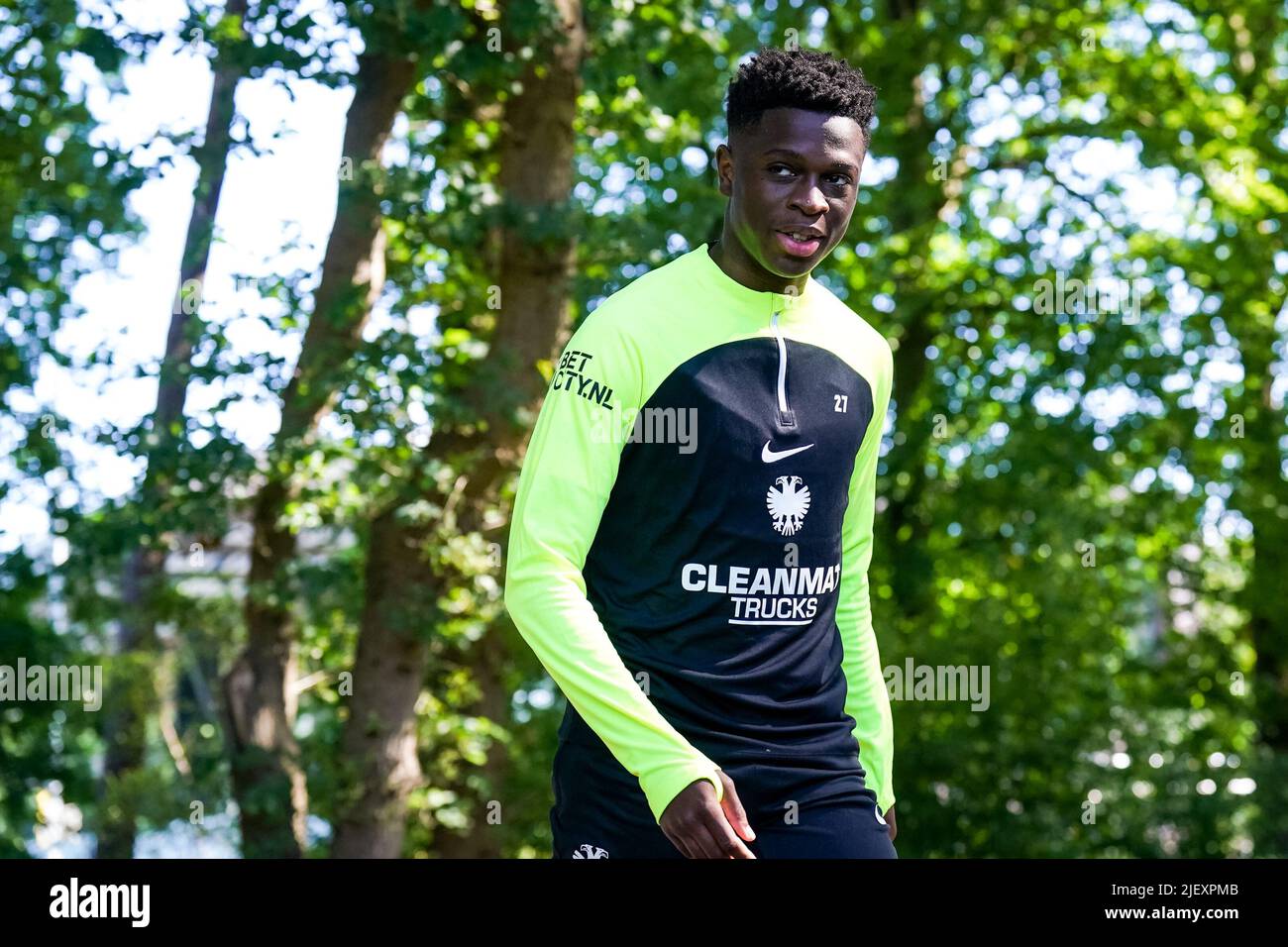 ARNHEM, NETHERLANDS - JUNE 28: Romaric Yapi of Vitesse during the First ...