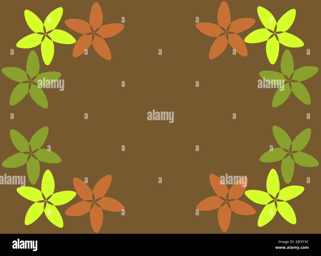 Floral border illustrated hi-res stock photography and images - Alamy