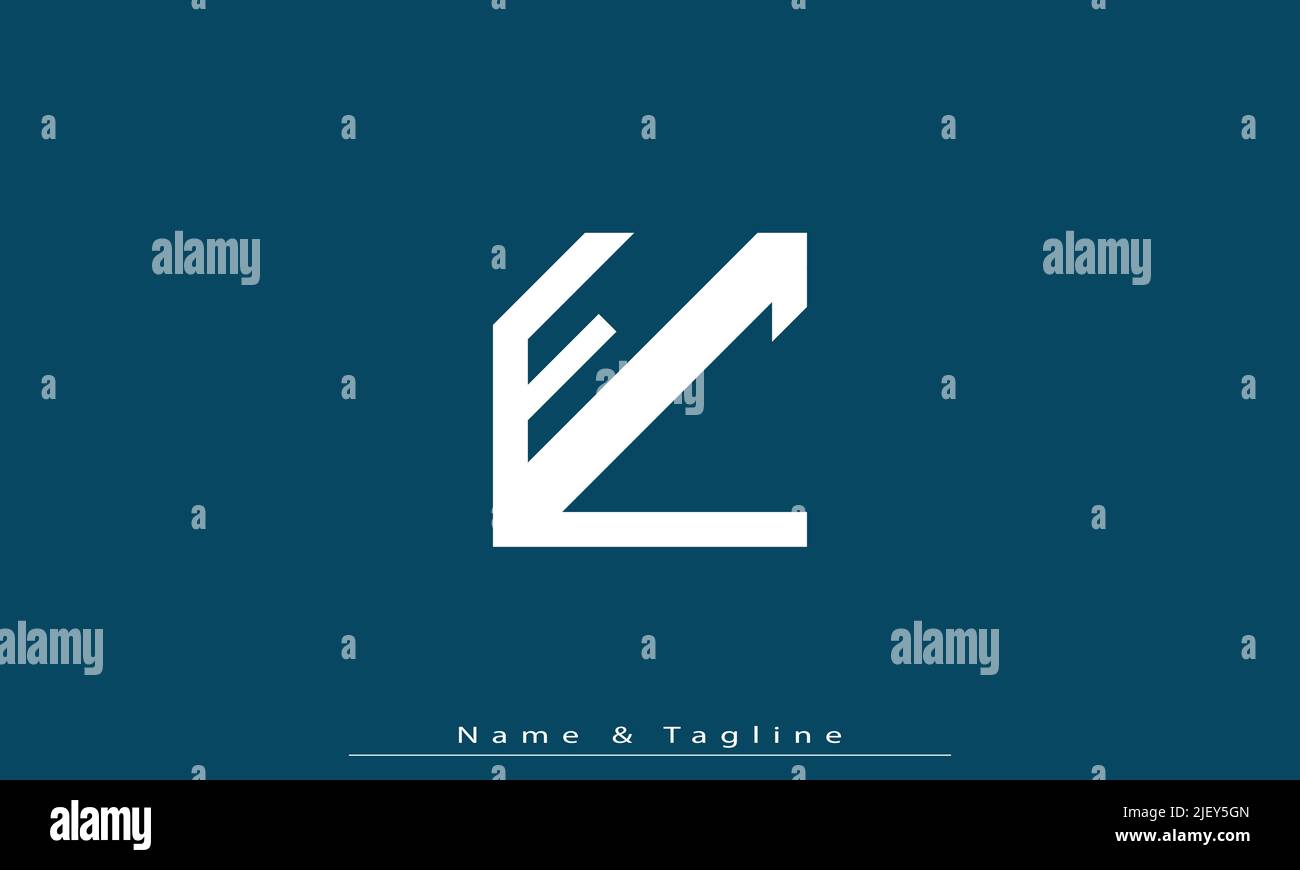 Alphabet letters Initials Monogram logo EC , CE Stock Vector Image ...
