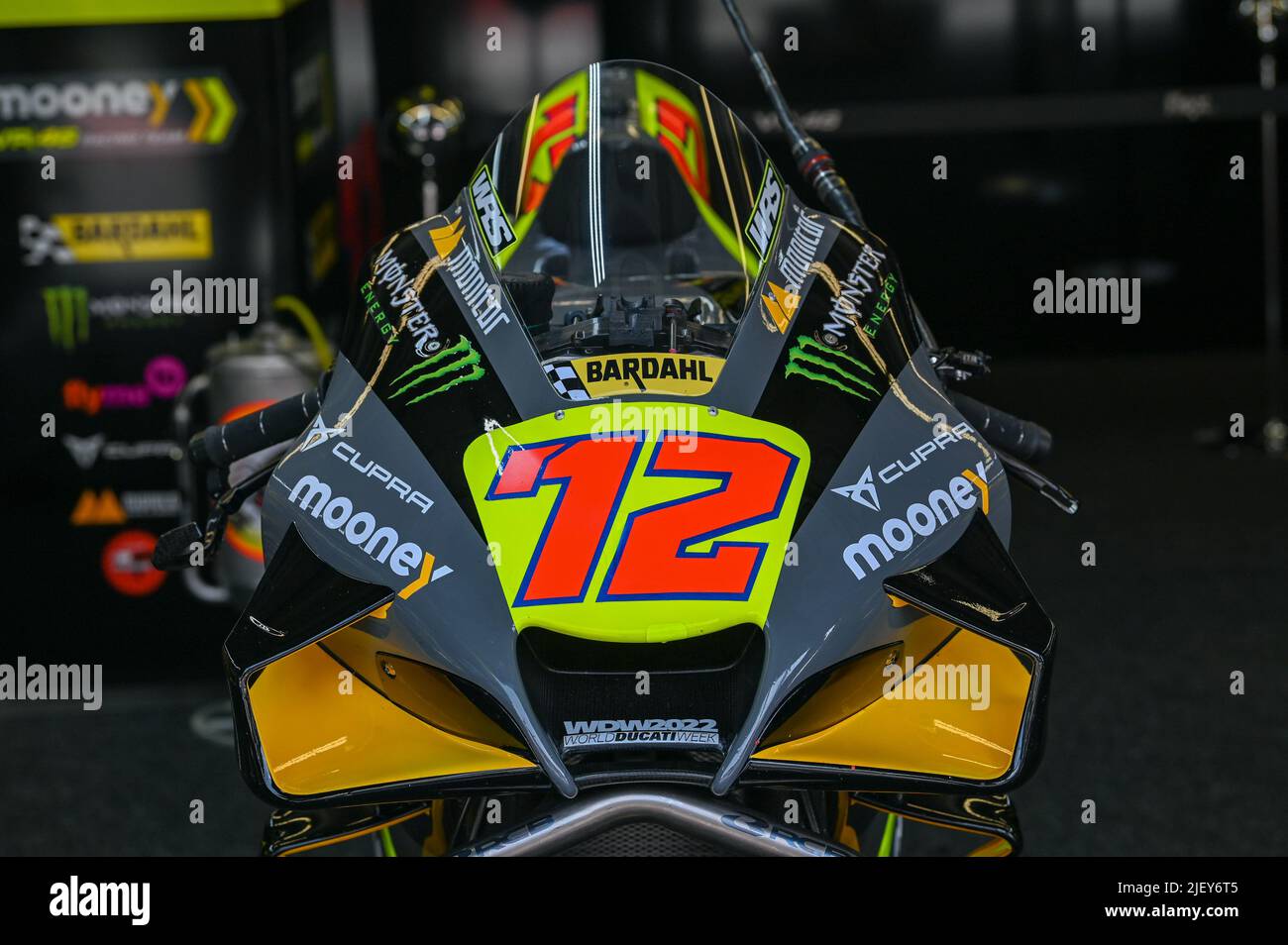 Mugello International Circuit, Mugello, Italy, May 28, 2022, front ...