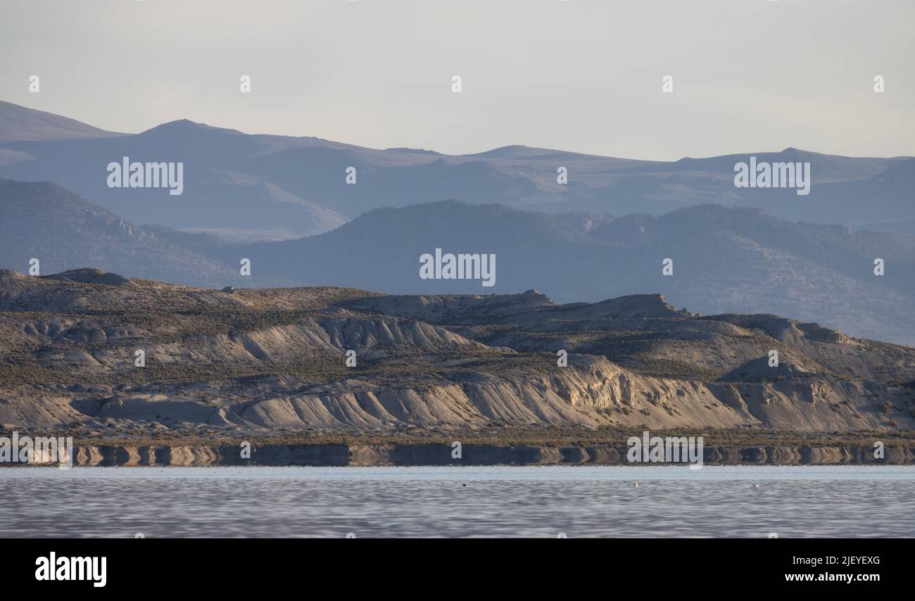 Desert American Mountain Landscape at Mono Lake Stock Photo - Alamy
