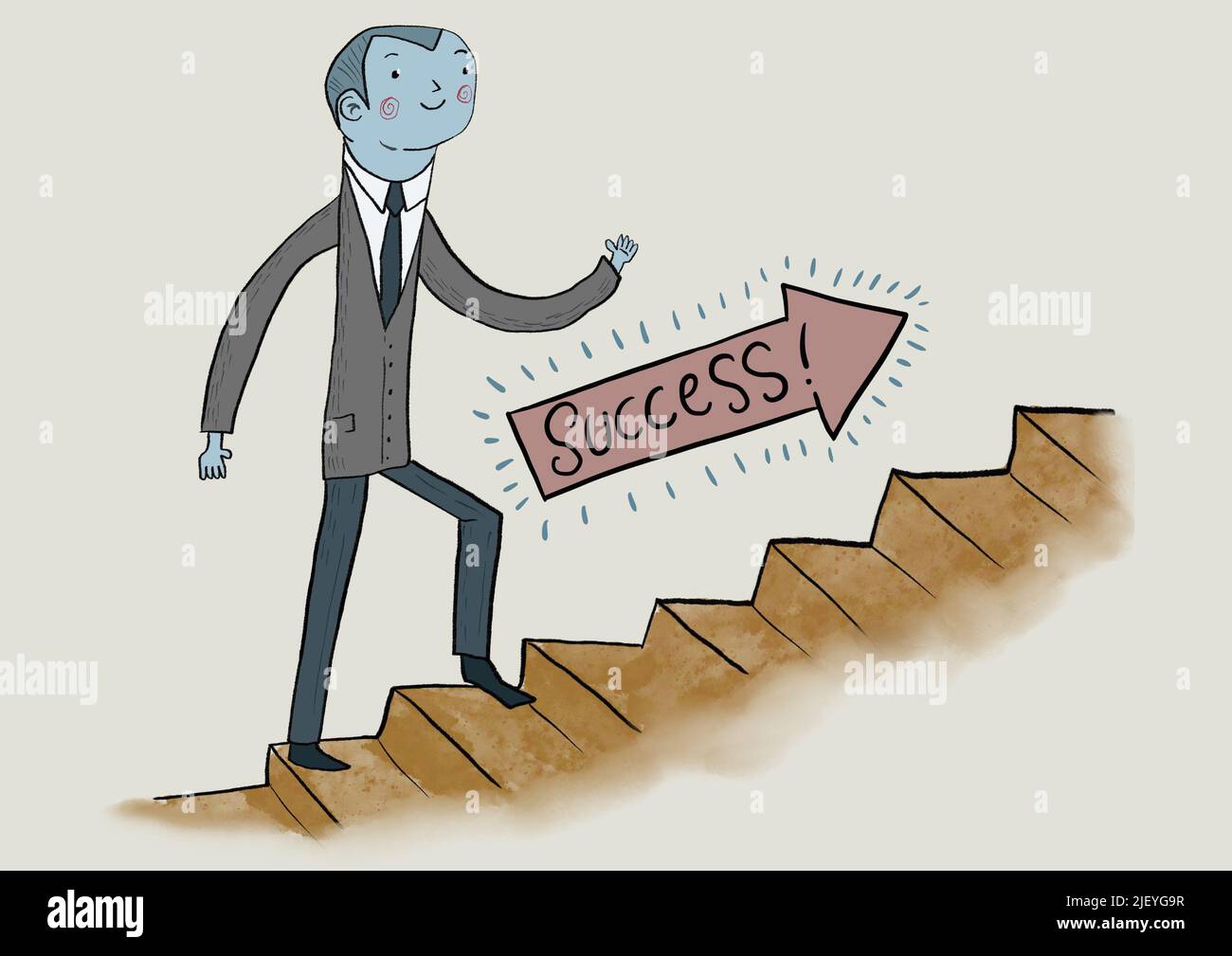 stairway to success Stock Photo - Alamy