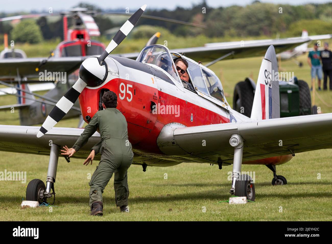 Chipmunk training aircraft hi-res stock photography and images - Alamy