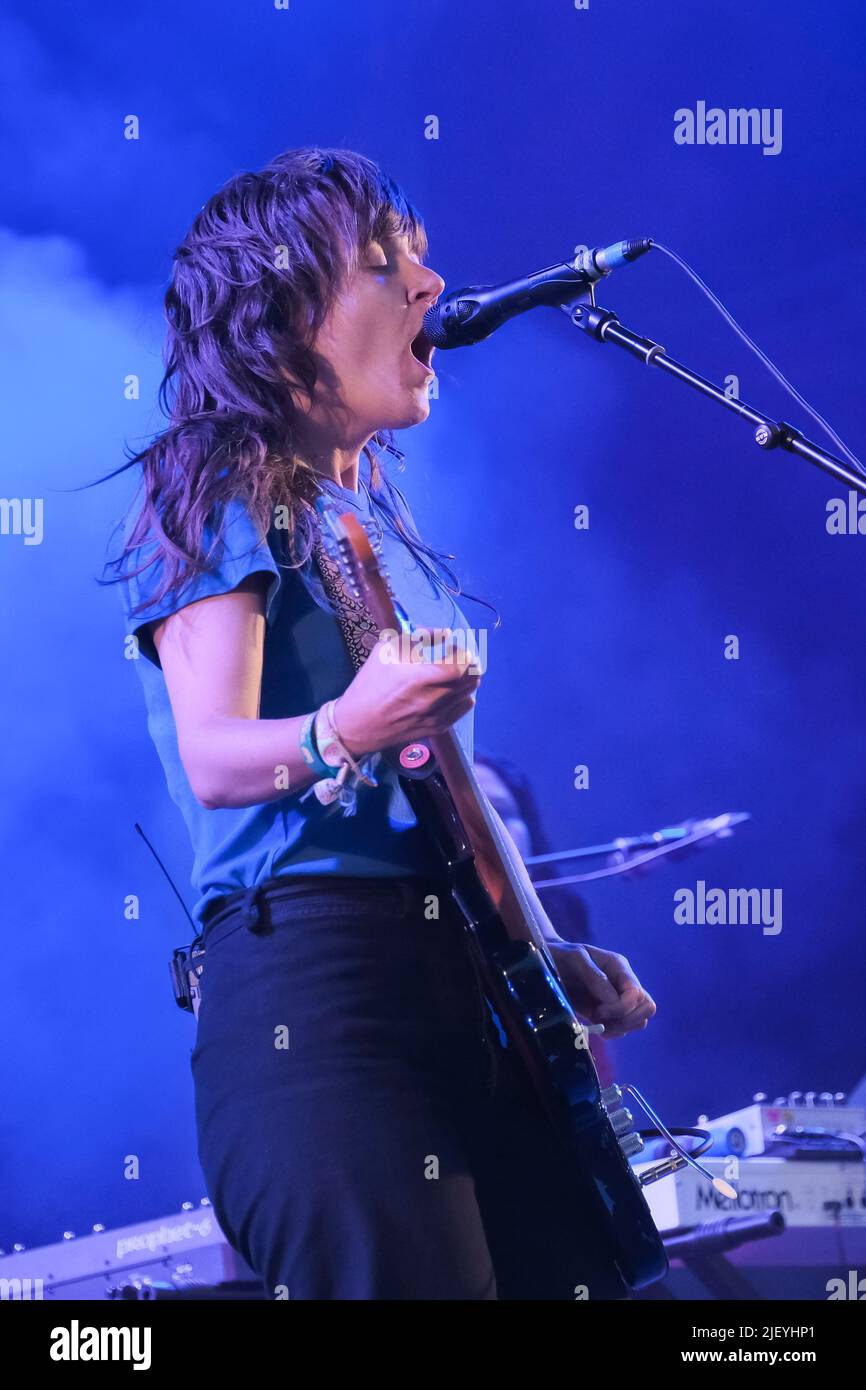 Australian singer, songwriter, and guitarist Courtney Melba Barnett ...