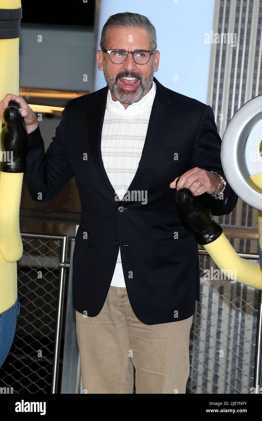 New York, NY, USA. 28th June, 2022. Steve Carell celebrating the ...