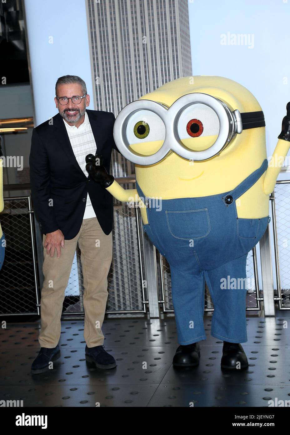 New York, NY, USA. 28th June, 2022. Steve Carell, Bob the Minion ...