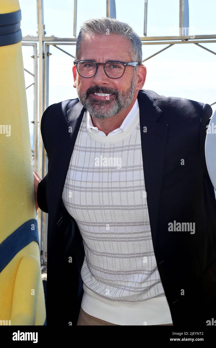 New York, NY, USA. 28th June, 2022. Steve Carell celebrating the ...
