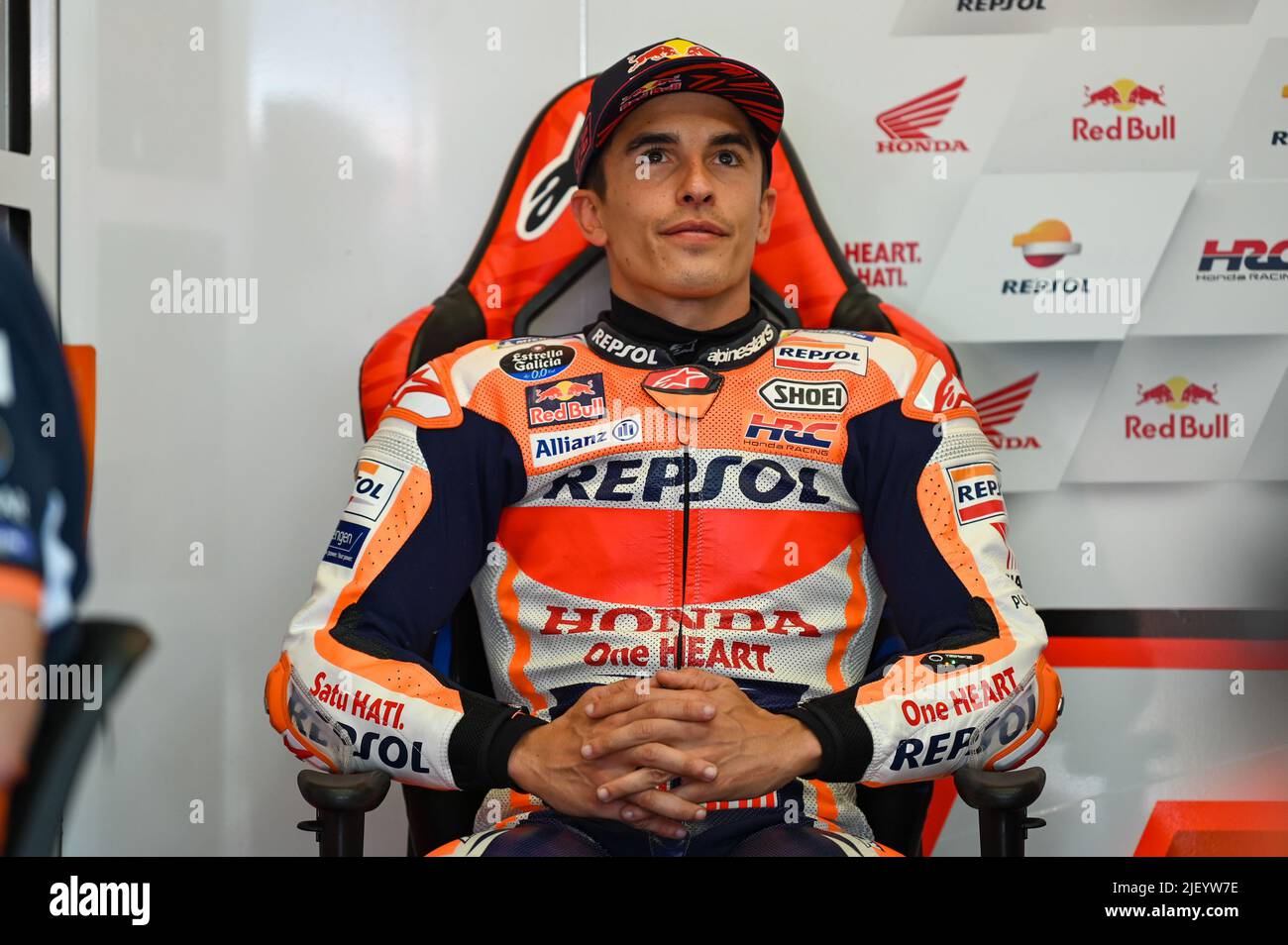 Honda in pits hi-res stock photography and images - Alamy