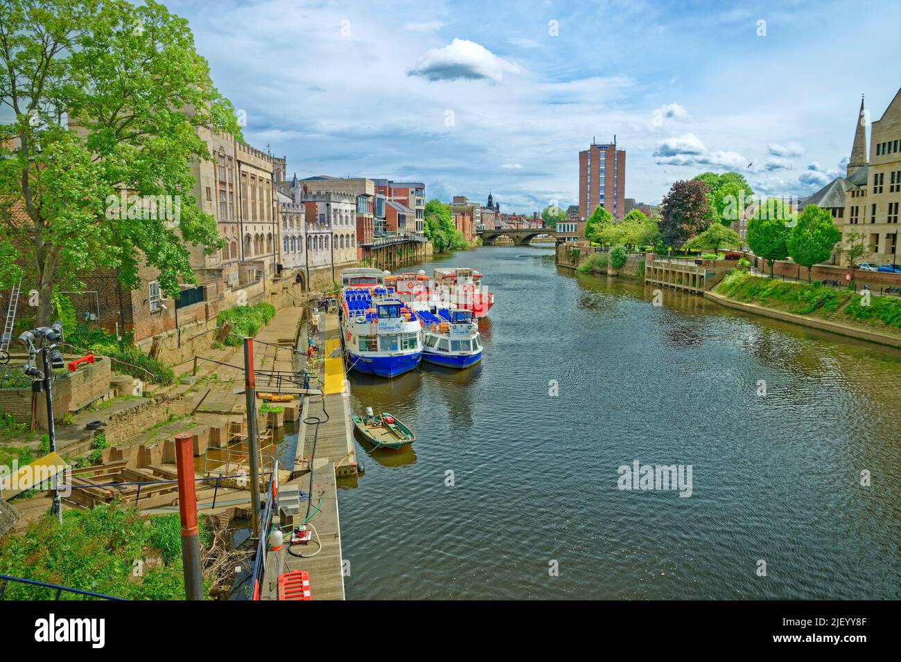 The River Ouse at York, Yorkshire, England Stock Photo - Alamy