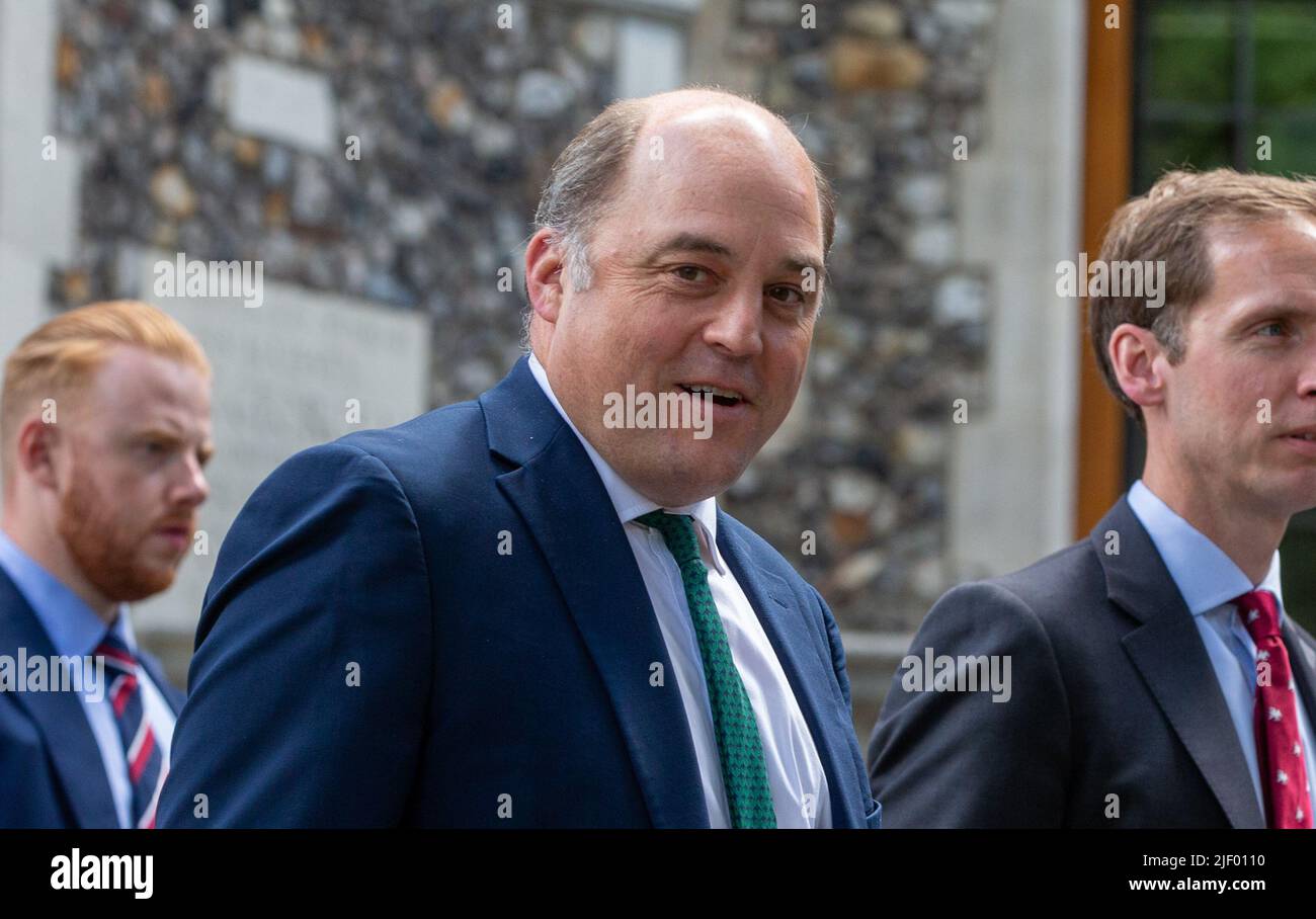 London, England, UK. 28th June, 2022. Secretary of State for Defence ...