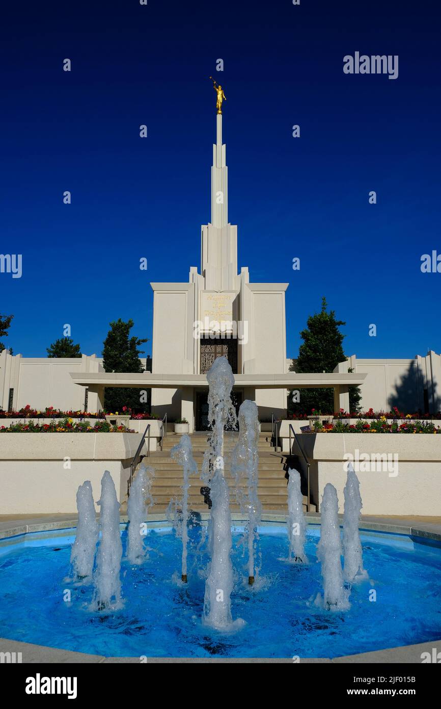 Denver LDS Temple for Religion by Mormon Church of Jesus Christ of ...