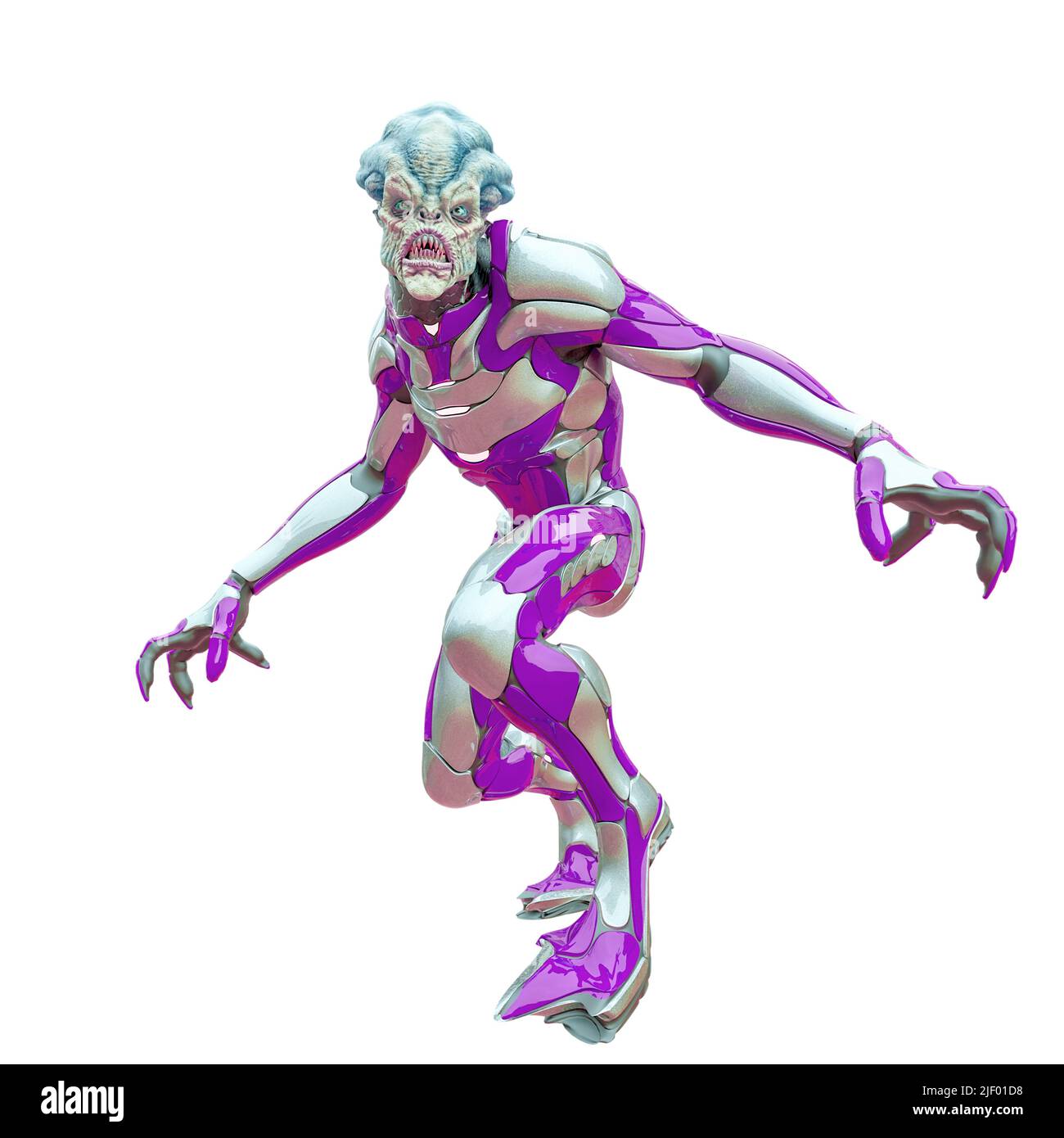 Futuristic warrior Cut Out Stock Images & Pictures - Alamy