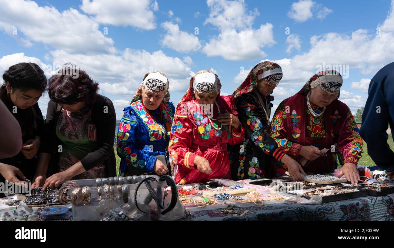 Yekaterinburg, Russia - JUNE 2022: Sabantuy - the Peoples Tatar and ...