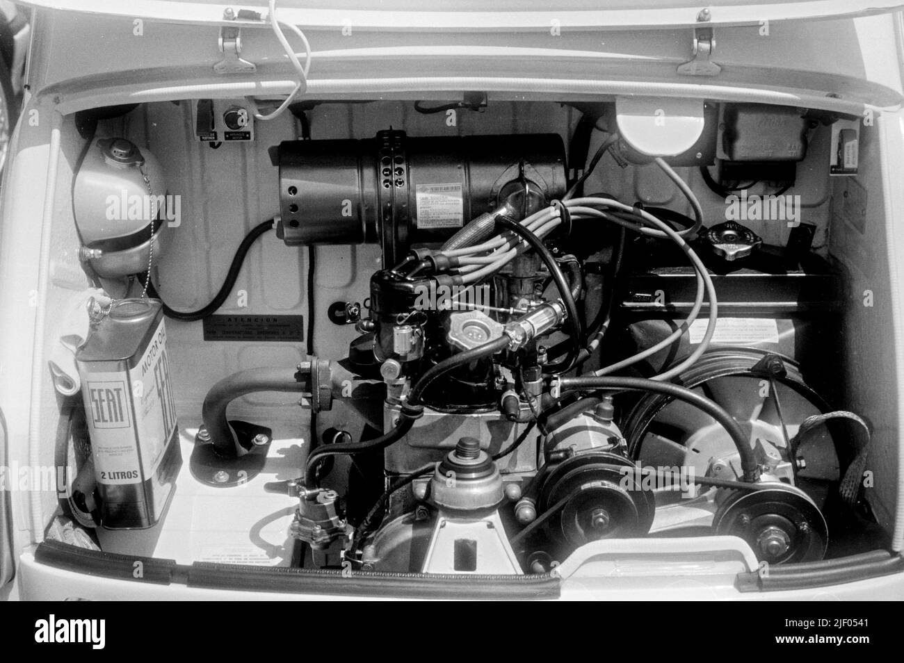 Small classic vintage car Black and White Stock Photos & Images - Alamy