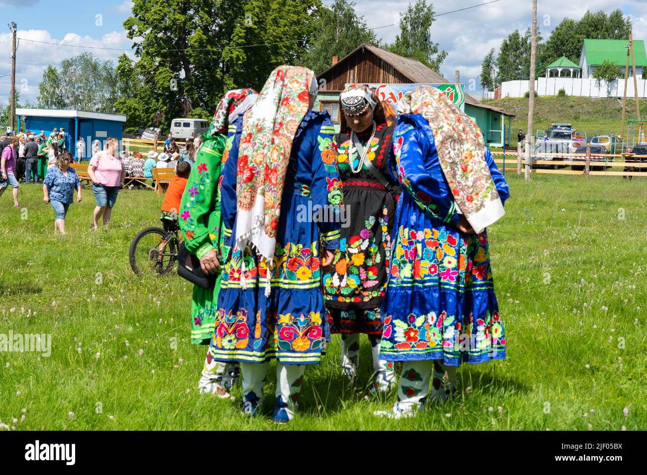 Yekaterinburg, Russia - JUNE 2022: Sabantuy - the Peoples Tatar and ...