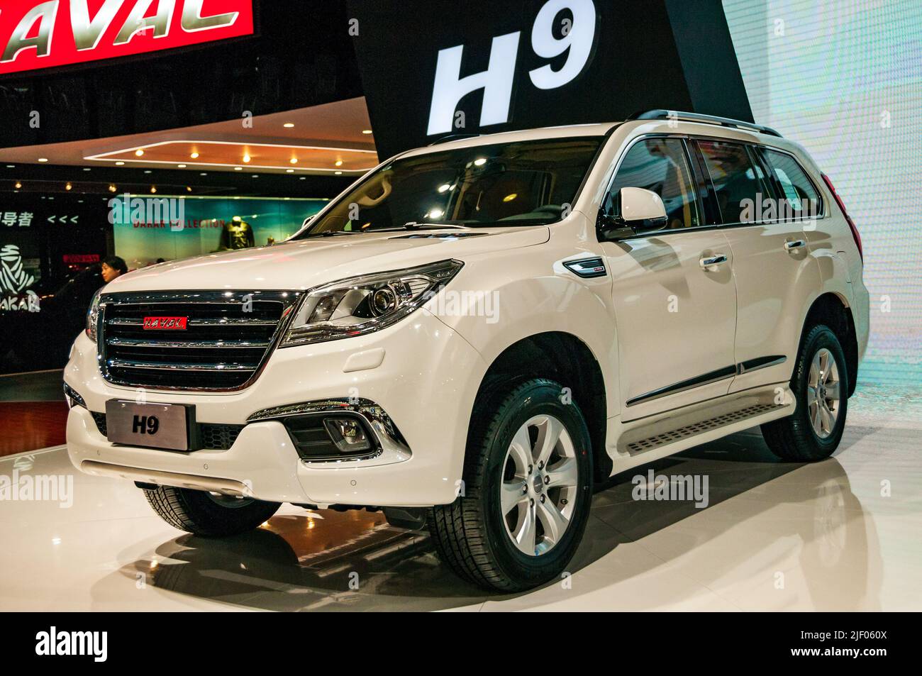 Haval H9 SUV on display at the 2014 Guangzhou Auto Show Stock Photo - Alamy