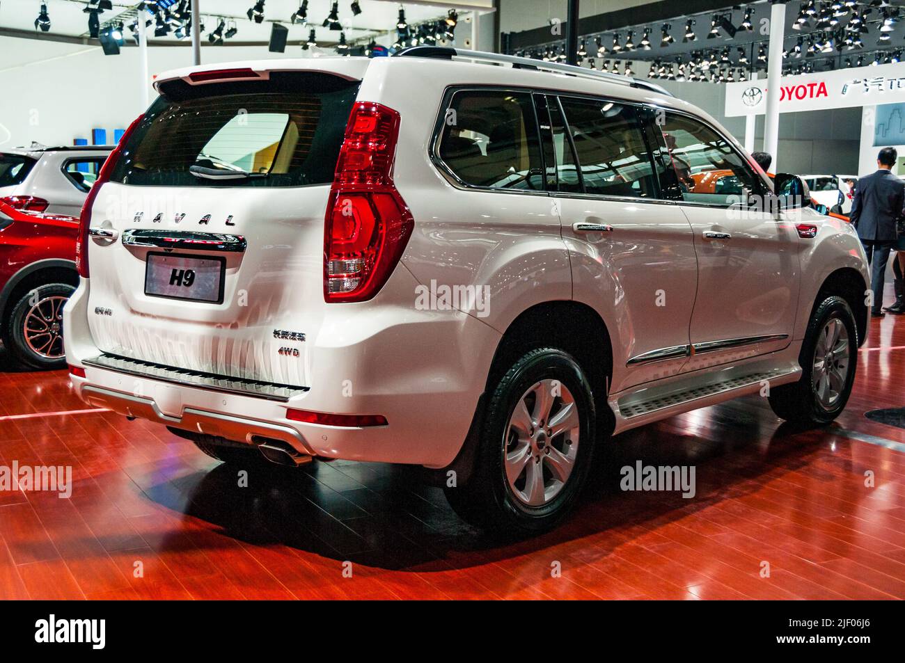 Haval H9 SUV on display at the 2014 Guangzhou Auto Show Stock Photo - Alamy