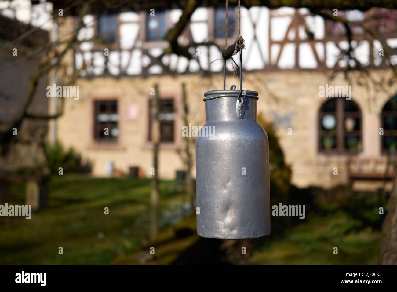 Milk can metal hi-res stock photography and images - Alamy