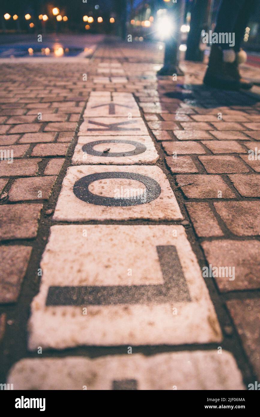 Floor lettering hi-res stock photography and images - Alamy