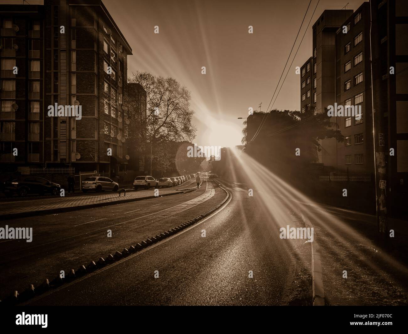 Sunset light effect hi-res stock photography and images - Alamy
