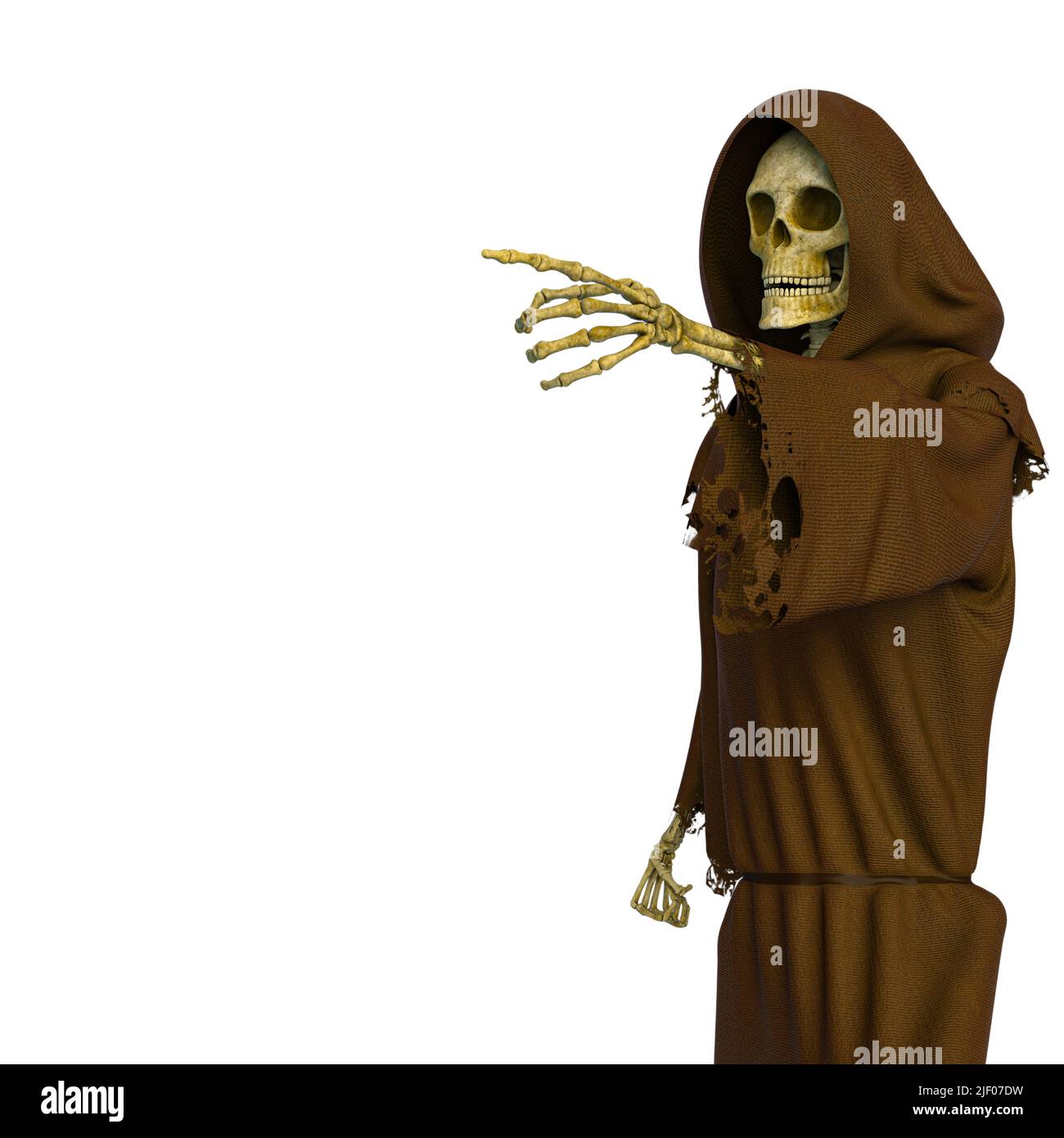 angel of death you are the next side view, 3d illustration Stock Photo ...