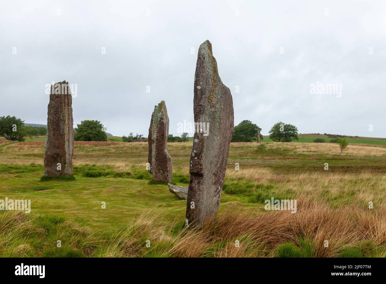 Machrie stone circle 2 hi-res stock photography and images - Alamy