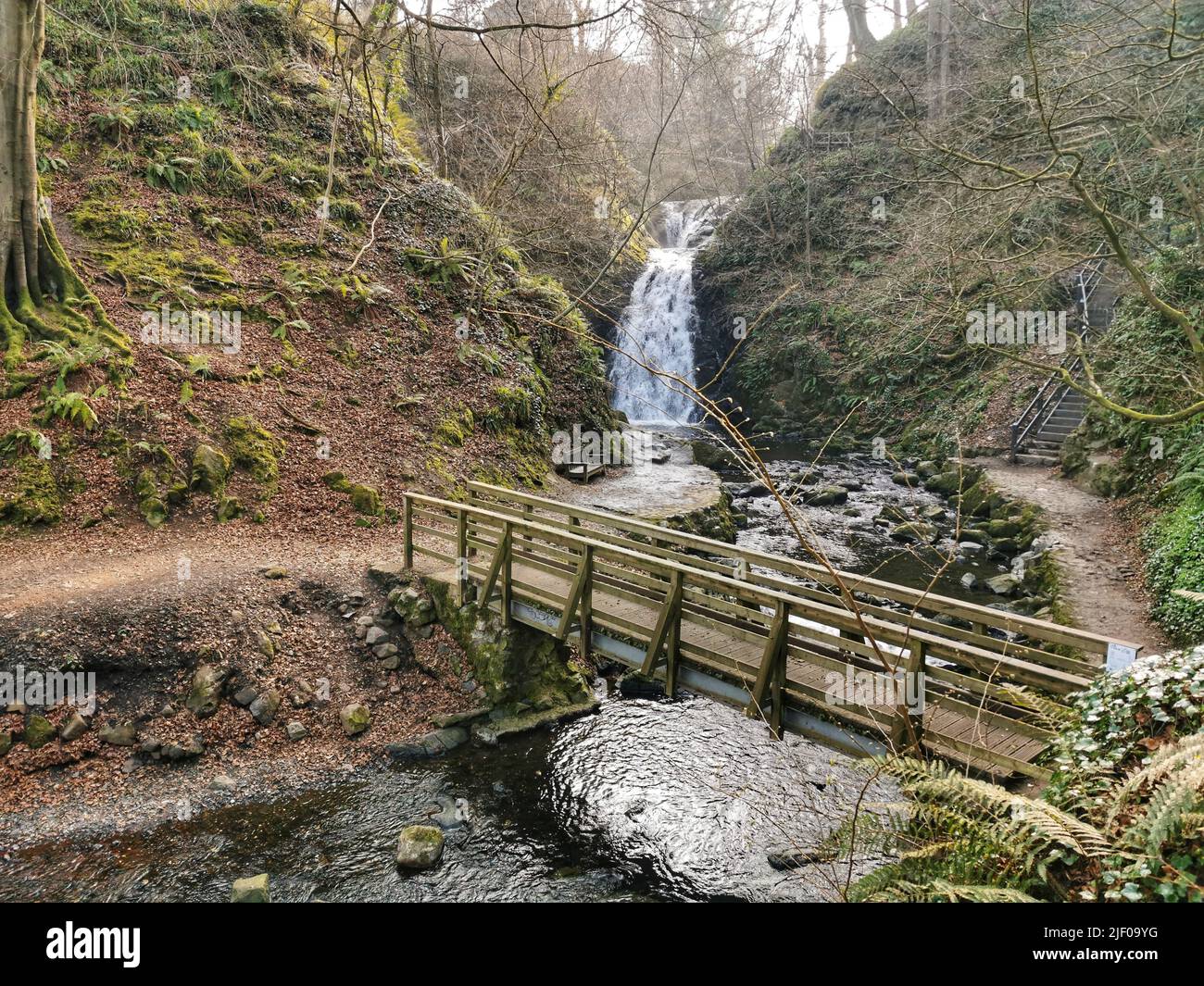 Gleno waterfall hi-res stock photography and images - Alamy
