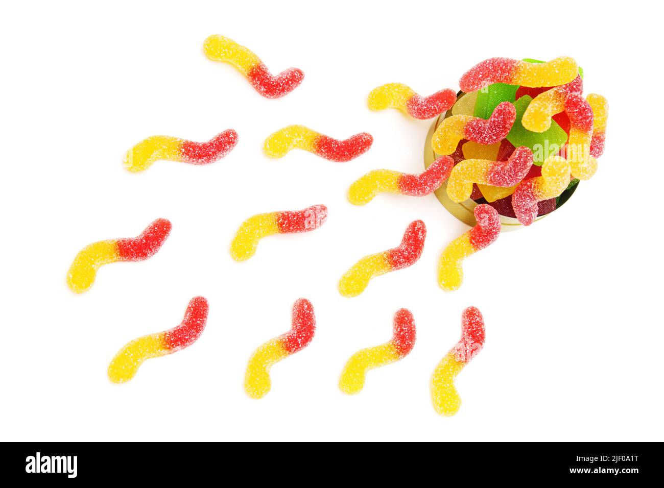 Gummy Worms Clipart Black
