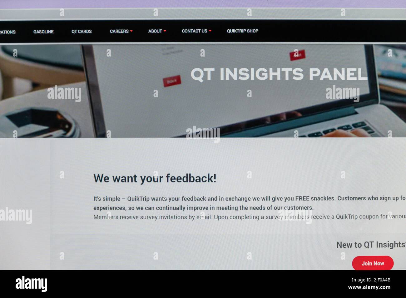 Logo quiktrip hi-res stock photography and images - Alamy