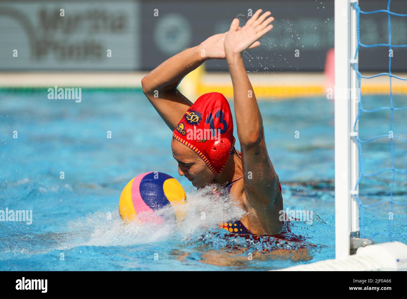BUDAPEST, HUNGARY - JUNE 28: Martina Terre of Spain during the FINA ...