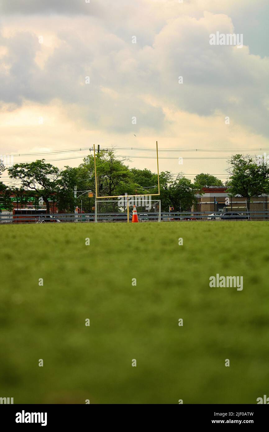 Low angle shot football soccer hi-res stock photography and images - Alamy