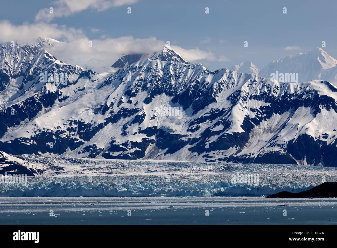Hubbard Glacier Disenchantment Bay Alaska USA Stock Photo - Alamy